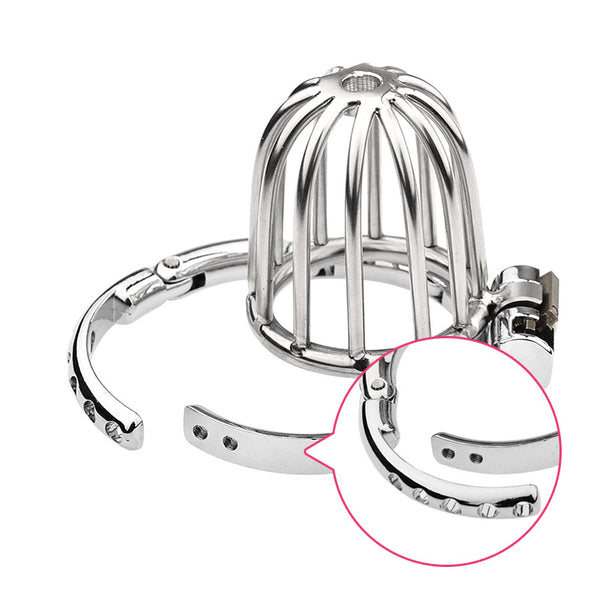 Male Bird Cage With Adjustable Chastity Ring Size – MChastity