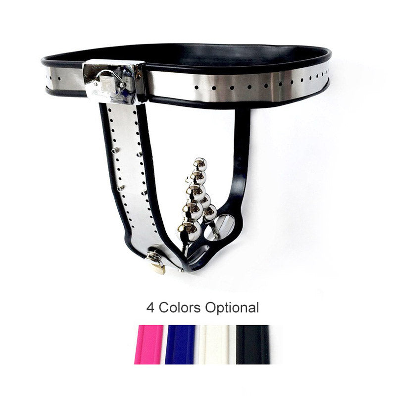 Double Plug Chastity Belt – MChastity